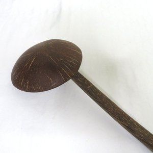Unbranded | Dining | Handmade Coconut Curved Serving Spoon Ladle 4 ...